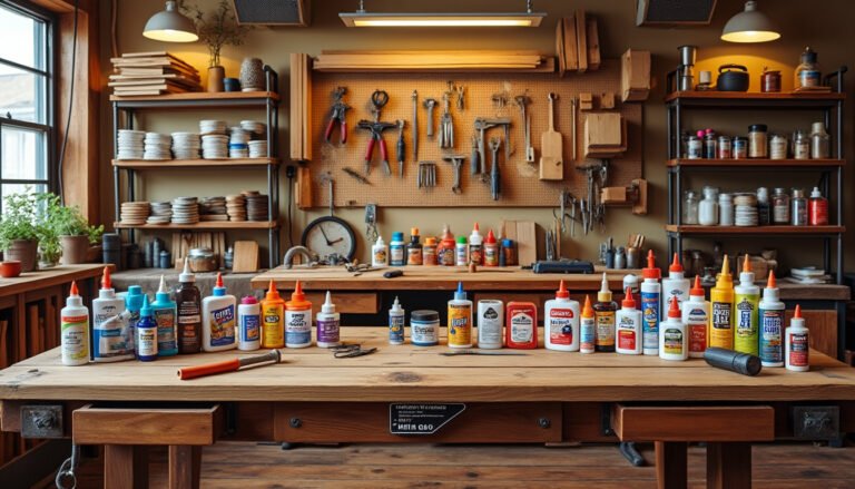 Comparatif des colles multi-usages pour bricolage