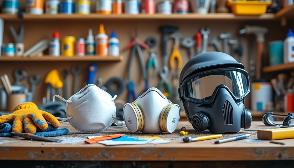 Masque protection bricolage : types et utilisations par travaux