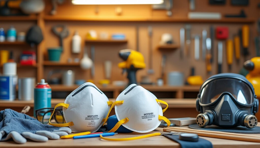 Masque protection bricolage : types et utilisations par travaux