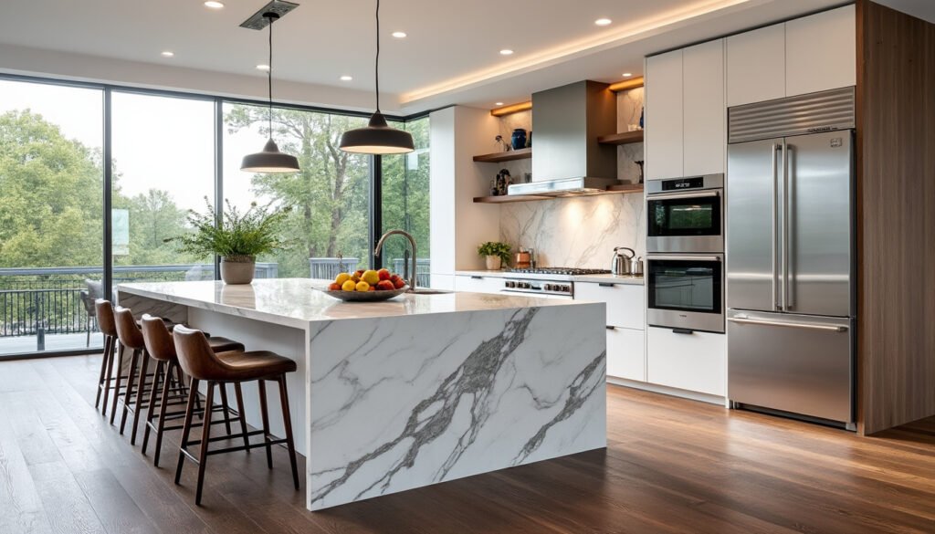 Tout savoir sur la pose d’un îlot central