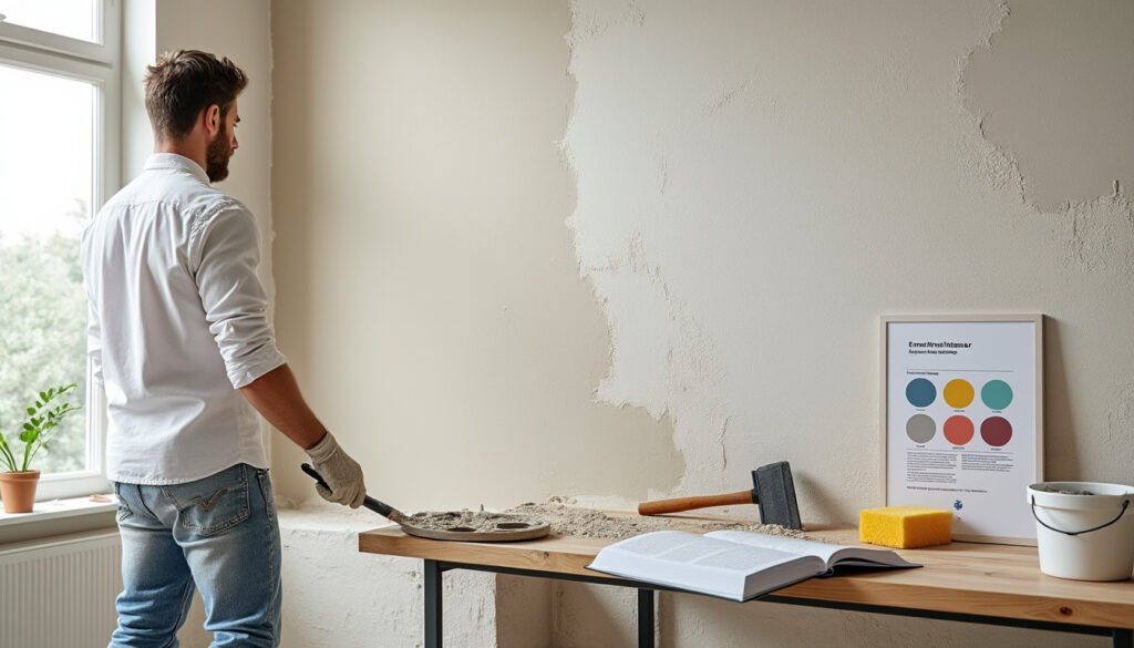 Enduit mur intérieur : guide technique professionnel complet